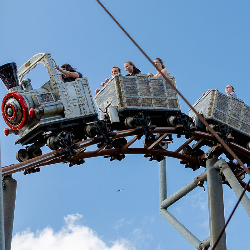 Runaway Mine Train | Scotland's Theme Park