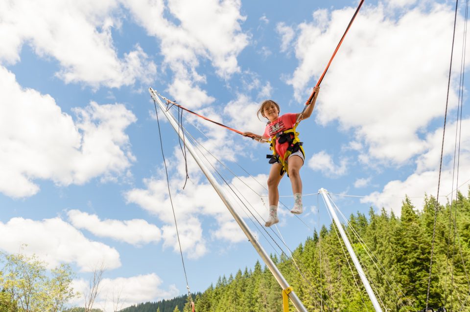 Bungee Trampolines | Scotland's Theme Park