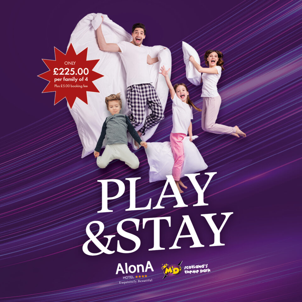 Alona Hotel Play & Stay 25 | Product categories | Scotland's Theme Park